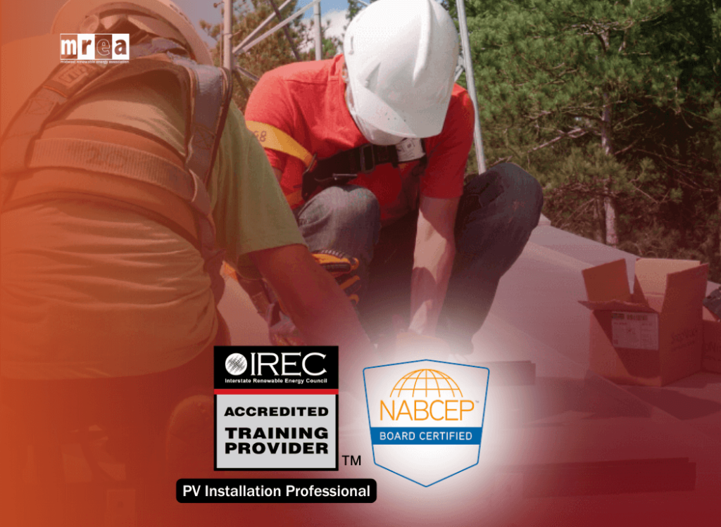 PV Installation Professional (PVIP) - NABCEP Board Certification - Midwest Renewable Energy ...