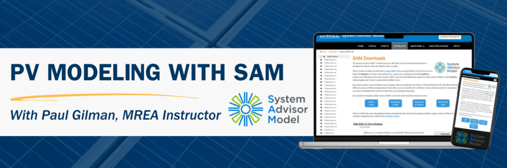 Solar PV Modeling with SAM: A Guide by Paul Gillman - Midwest Renewable ...